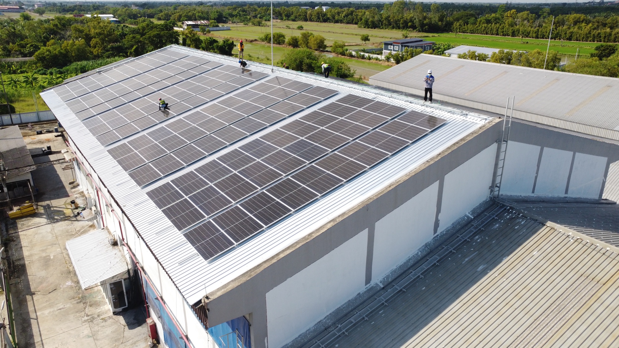 Solar Rooftop Project - Top Paint Perfect - Siam Sunniva Power